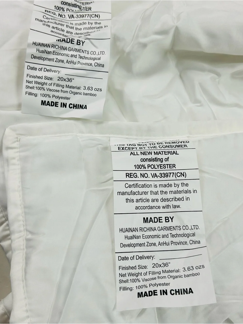 Quince | Bedding | Quince Bamboo Dream Quilted Sham Set King White 7933 ...